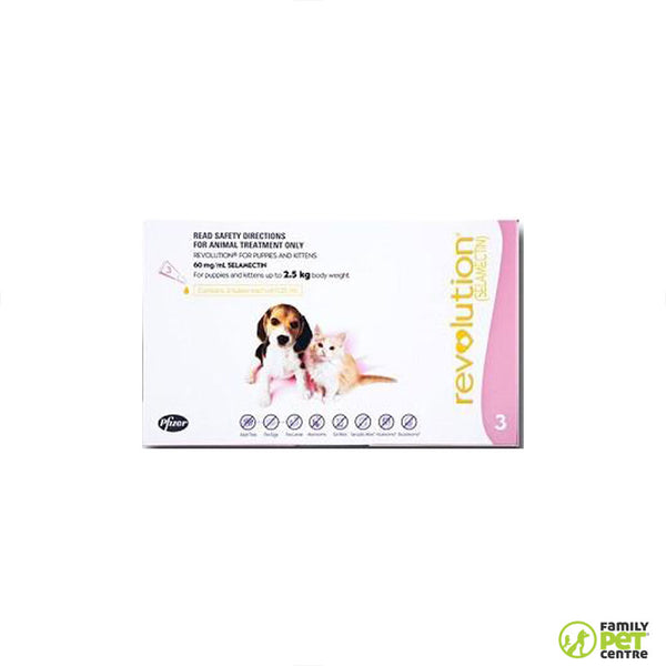 Revolution for Kittens & Puppies - Family Pet Centre