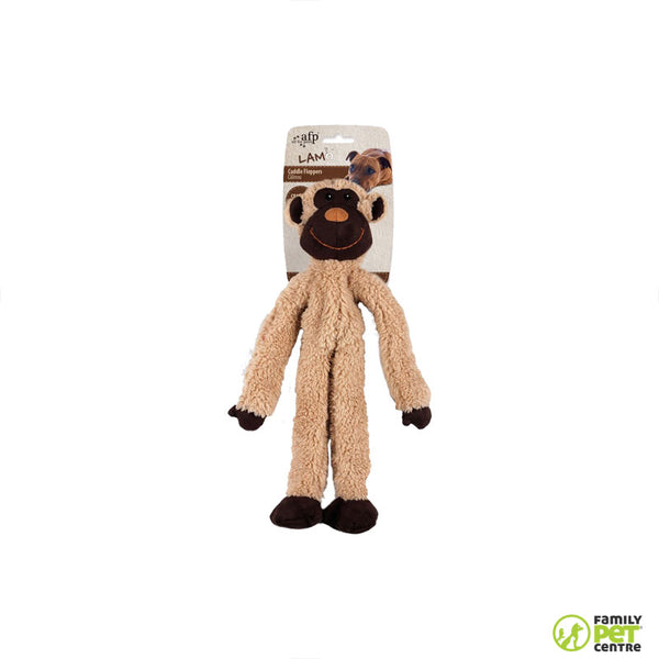 All For Paws Cuddle Rope Flopper Monkey Dog Toy - Family Pet Centre