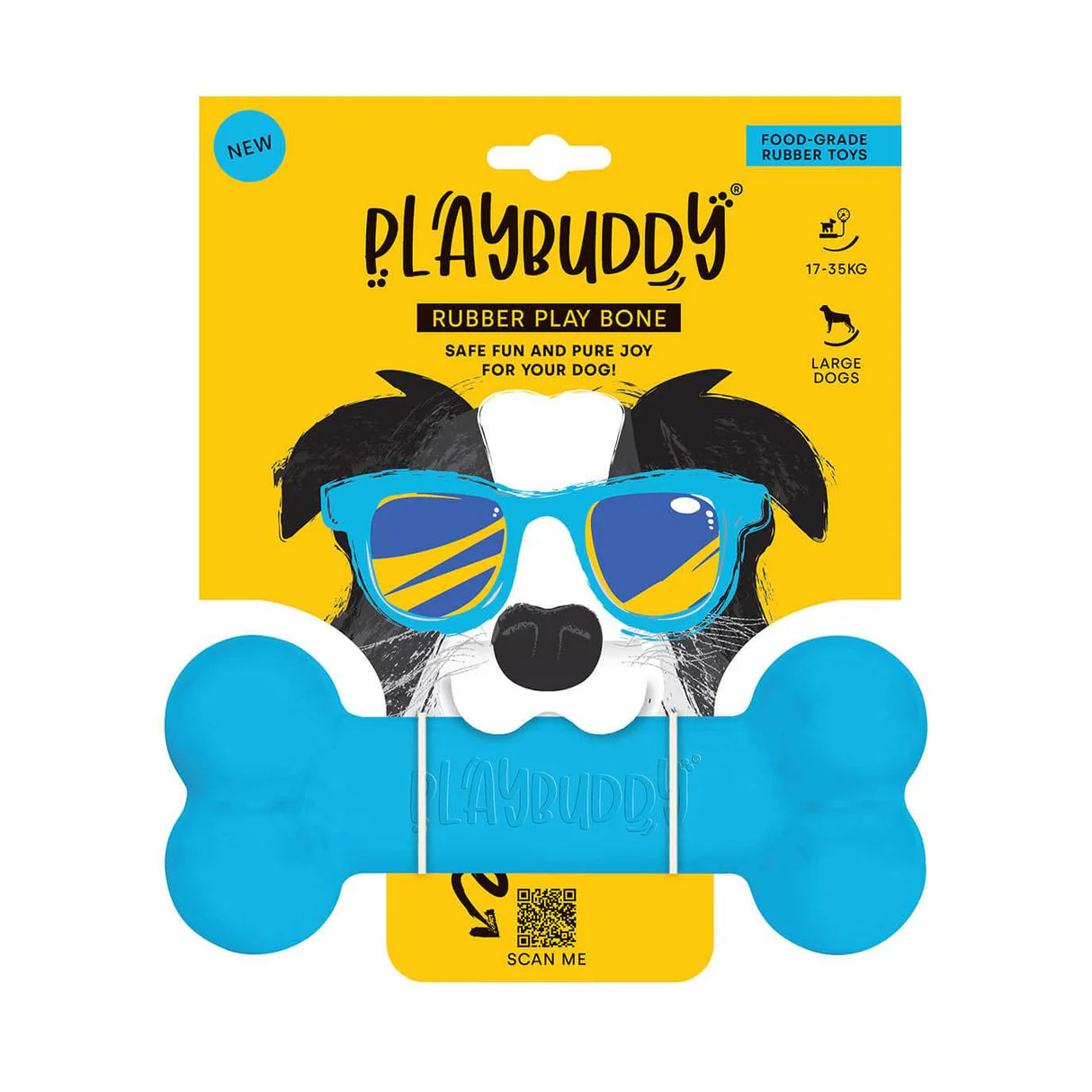 Play Buddy Dog Toy Bone - Family Pet Centre