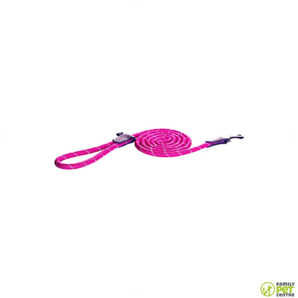 Rogz Dog Rope Long Fixed Lead - Family Pet Centre